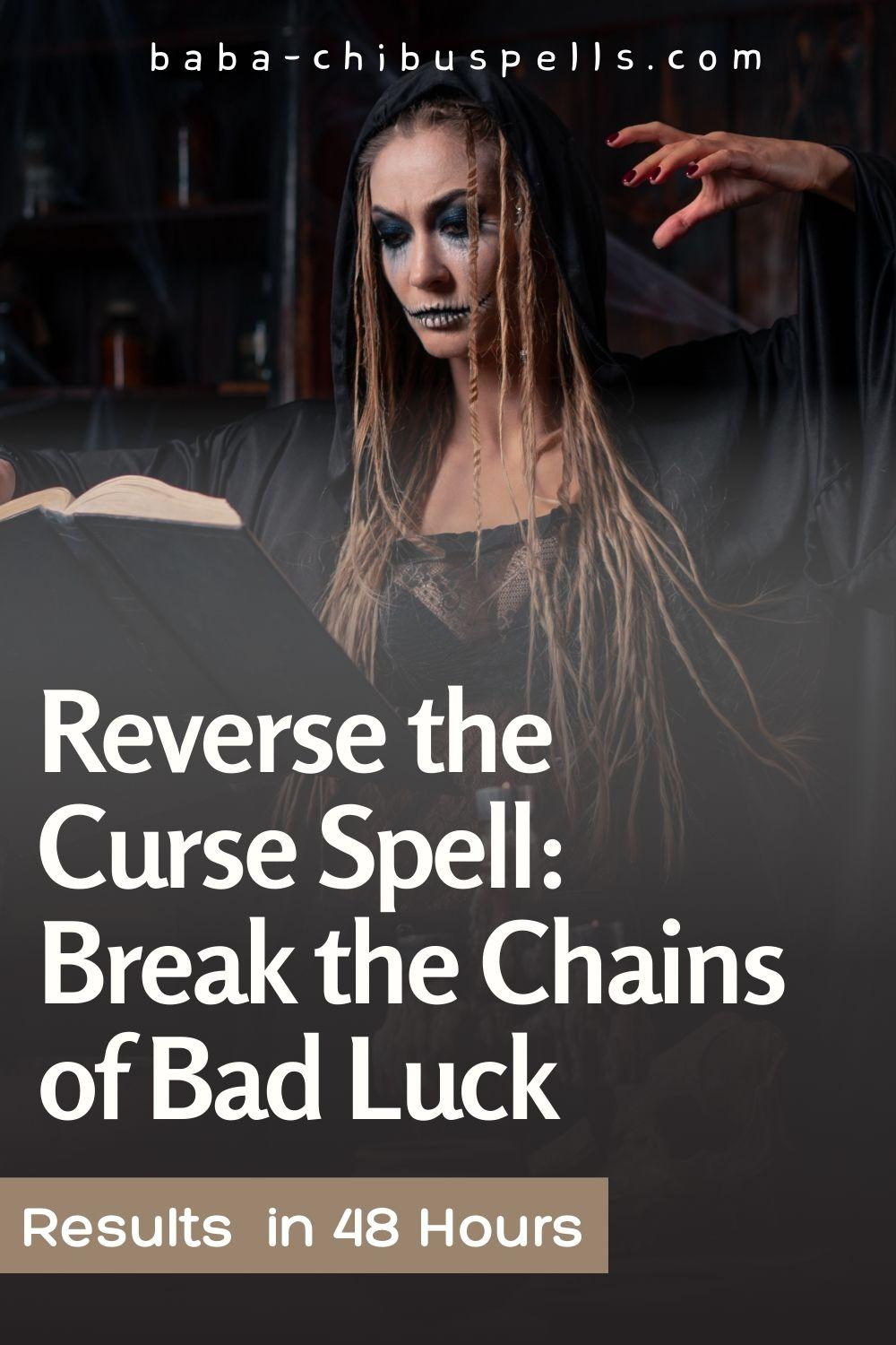 Powerful Spell to Reverse Bad Luck: Try It Now!